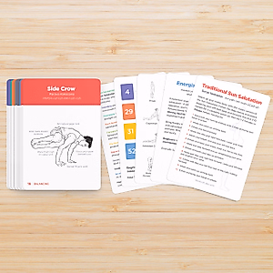 WorkoutLabs Yoga Cards II – Intermediate: Professional Visual Study, Class Sequencing & Practice Guide Vol.2 · Plastic Yoga Flash Cards/Yoga Deck with Sanskrit