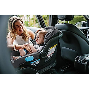 MESA Infant Car Seat - JORDAN (charcoal mélange|merino wool) + MESA Base, 1 Count (Pack of 1)