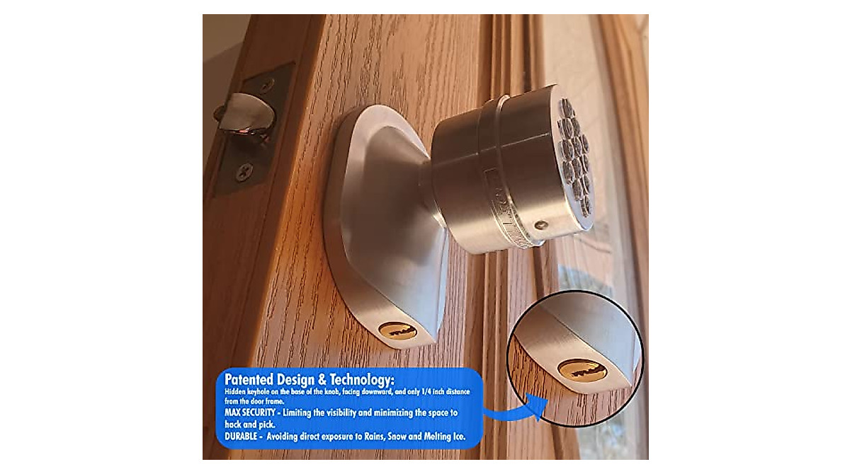 SoHoMiLL Electronic Keypad Lock - Secure Your Home Now