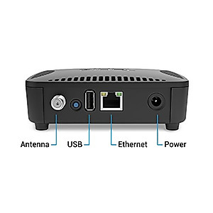 Tablo Dual LITE [TDNS2B-02-CN] Over-The-Air [OTA] Digital Video Recorder [DVR] - with WiFi, Live TV Streaming, Black