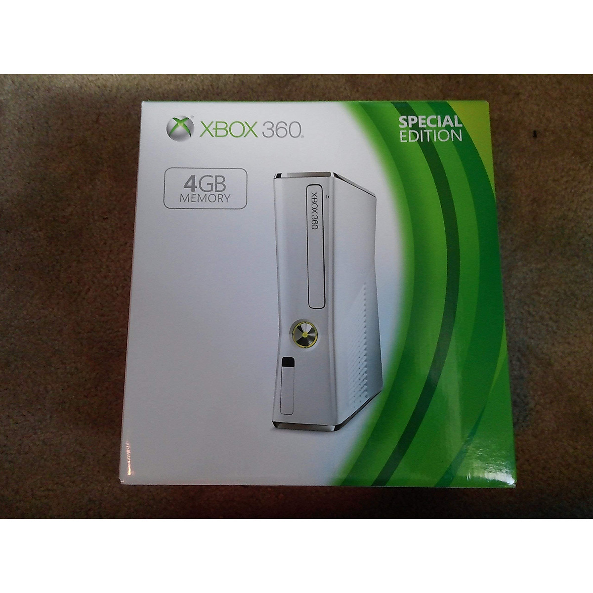 Xbox 360 S White - 4GB (Renewed)