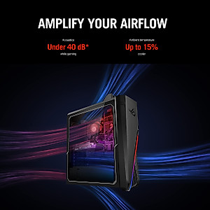 ASUS 2022 ROG Gaming Desktop, Intel Core i7-12700F Processor, 32GB DDR4 RAM, 2TB PCIe SSD, NVIDIA GeForce RTX 3060 12G DDR6, Win 11 Pro, Black