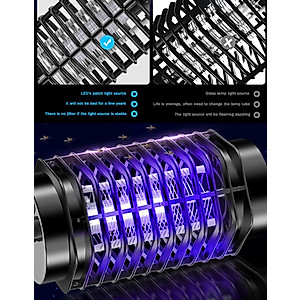 Bug Zapper Outdoor/Indoor,Mosquito Killer lamp,Mosquito Killer Outdoor Mosquito Zapper - UV Indoor Fly Trap, Insects Control, Home & Patio Mosquito Trap.