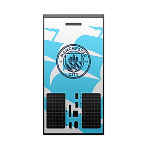 Head Case Designs Officially Licensed Manchester City Man City FC Badge Ship Logo Art Vinyl Sticker Gaming Skin Decal Cover Compatible With Xbox Series X Console and Controller Bundle