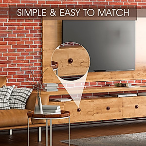 Jetec 20 Pieces Adhesive Cabinet Knobs Mini Instant Handle Stick Auxiliary Cabinet Organizer Pull Self-Stick Handle Helper for Windows, Wardrobes, Cabinets, Drawers(Coffee Color)