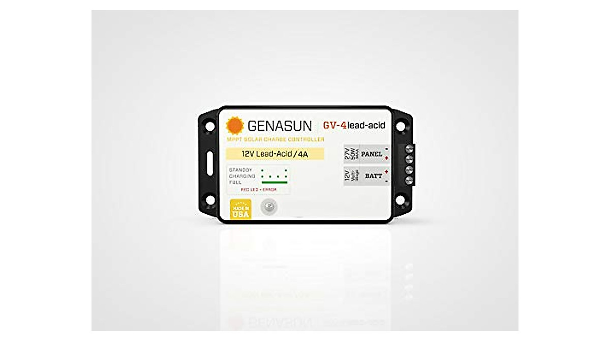 Genasun GV-4-Pb-12V MPPT Solar Charge Controller