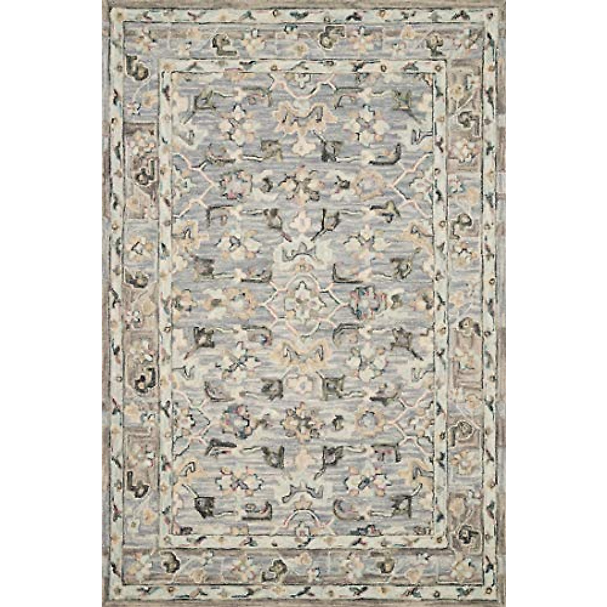 Loloi II Beatty BEA-04 Light Blue Traditional Area Rug 5'-0" x 7'-6"