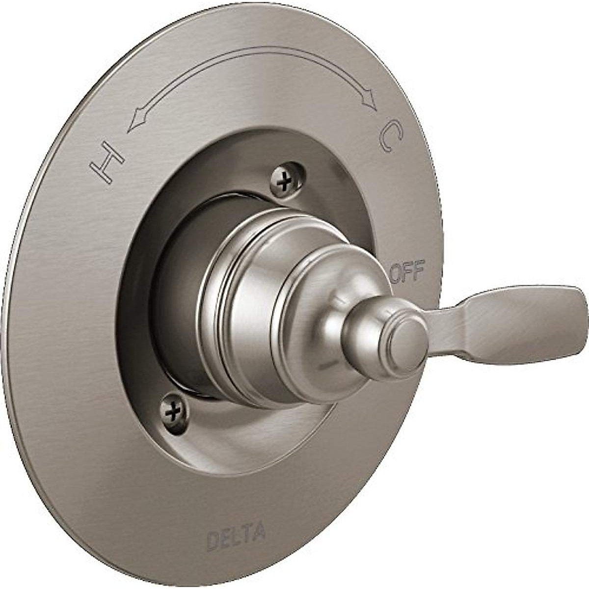 Delta Faucet T14032-SS Woodhurst Valve Only Trim, Stainless (Valve sold separately)