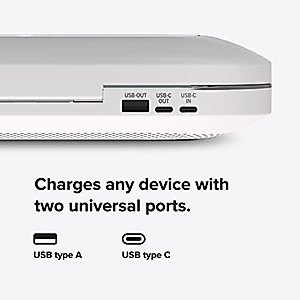 PhoneSoap Pro UV Smart Phone Sanitizer & Universal Cell Phone Charger Box | Patented & Clinically Proven 360-Degree UV-C Disinfection | Disinfects and Charges All Phones (White)