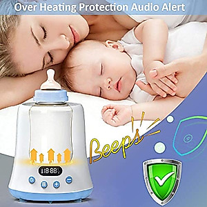 Bottle Warmer Heater Breastmilk Formula: Universal Baby Water Bottle Breast Milk Warm The First Years BPA Free Precise Temperature Control