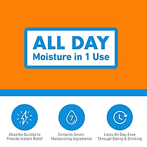 O'Keeffe's Cooling Relief Lip Repair Lip Balm for Dry, Cracked Lips, Stick, (Pack of 2)