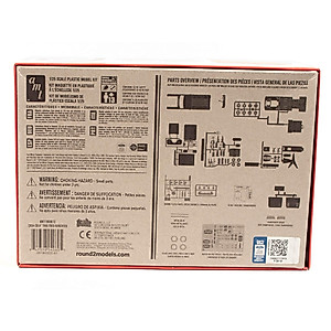 AMT 1960 Ford Ranchero w/Coke Chest (Coca-Cola) 2T 1/25th Scale Model Kit, White (AMT1189M)