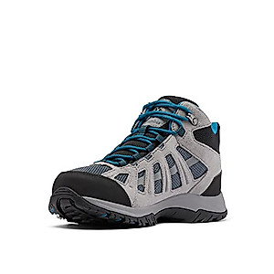 Columbia Men's Redmond III Mid Waterproof Hiking Shoe, Graphite/Black, 10.5 Wide