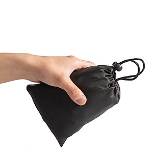 Makimoo Inflatable Travel Pillow, Neck Pillow Support for Traveling, Airplanes, Cars, and Offices with Compact Carrying Bag, Soft Velvet Washable Cover, Ideal for Adult Sleepers (Grey)