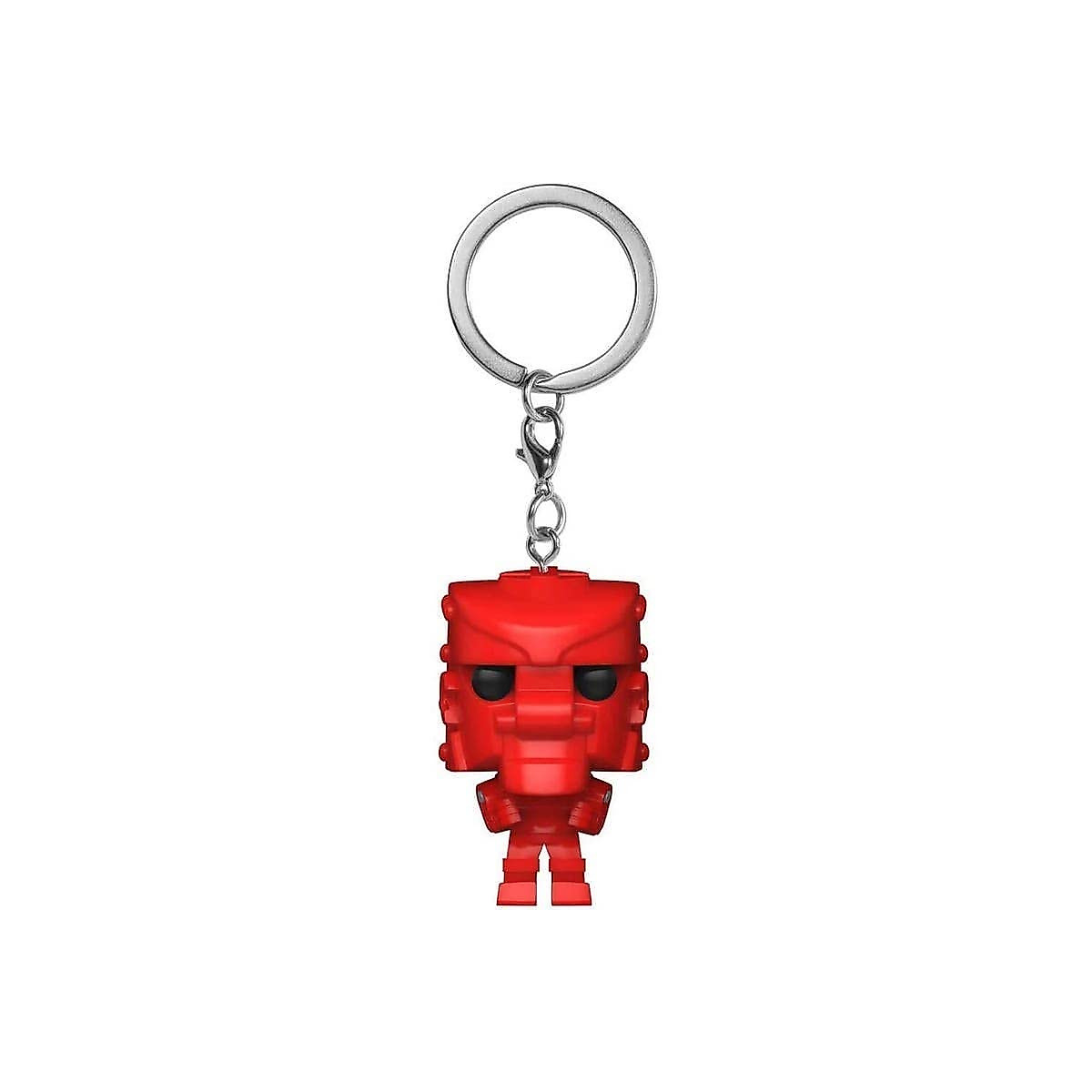 Funko Pop! Keychain: Mattel - Rock'Em Sock'Em Robot, Red, 2 inches