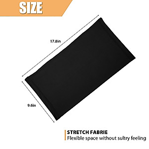 6 Pack Neck Gaiter Bandana Face Mask: Cooling Gator Mask for Outdoor Protection Breathable Face Cover Neck Scarf Protect from Dust Sun for Men Women Fishing Cycling Facemask Gaitor Balaclava, Red