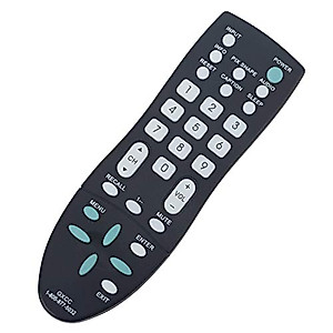 GXCC Replacement Remote Control Applicable for Sanyo TV DP26649 DP26640 DP42D23 DP19648 DP39E23 DP39E63 DP46812 DP39842