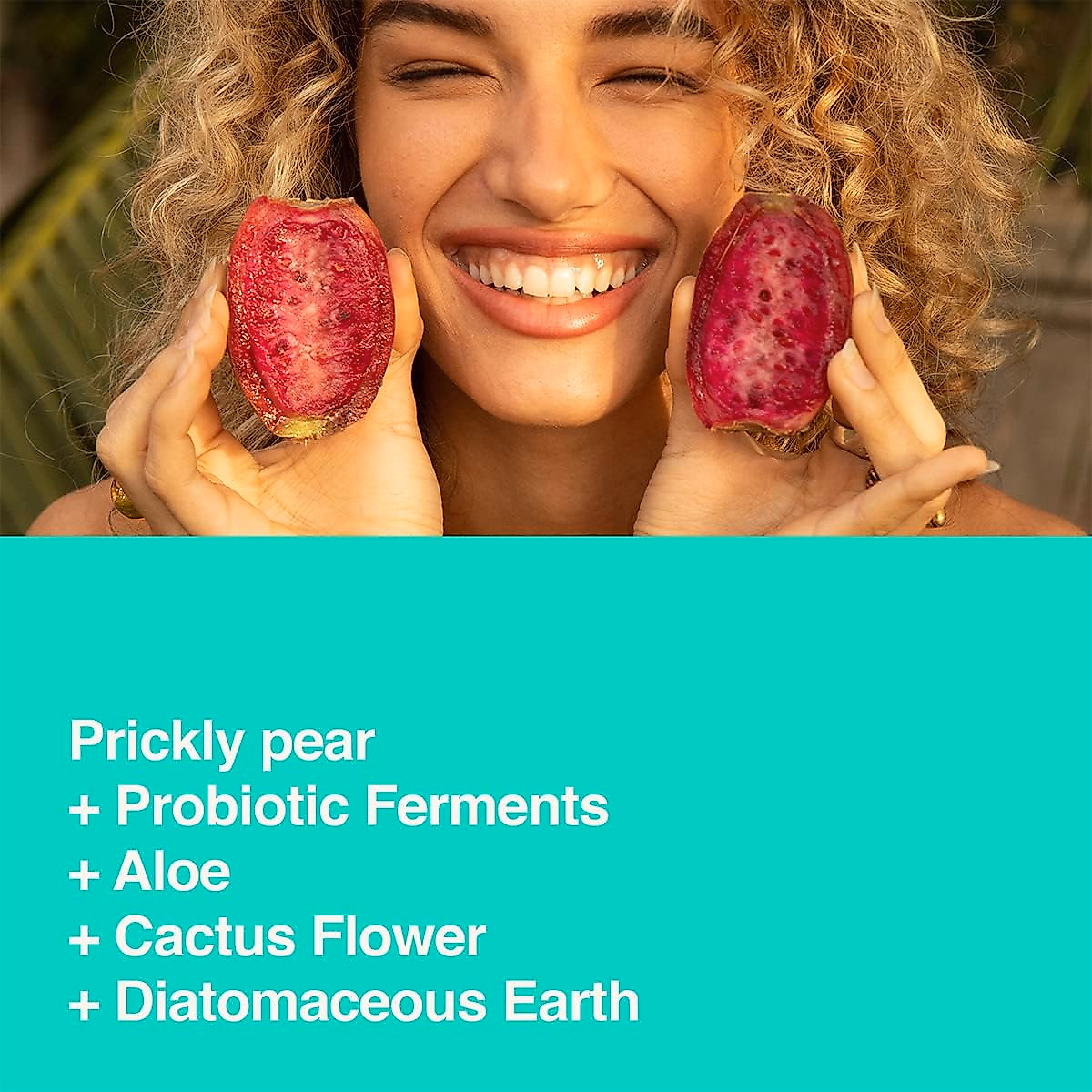 Hume Supernatural Roll On Aluminum Free Deodorant for Women & Men - Safe for Sensitive Skin - Probiotic and Plant-Based - Long-Lasting Moisture Absorbing - Clean and Effective - Desert Bloom - 2-Pack