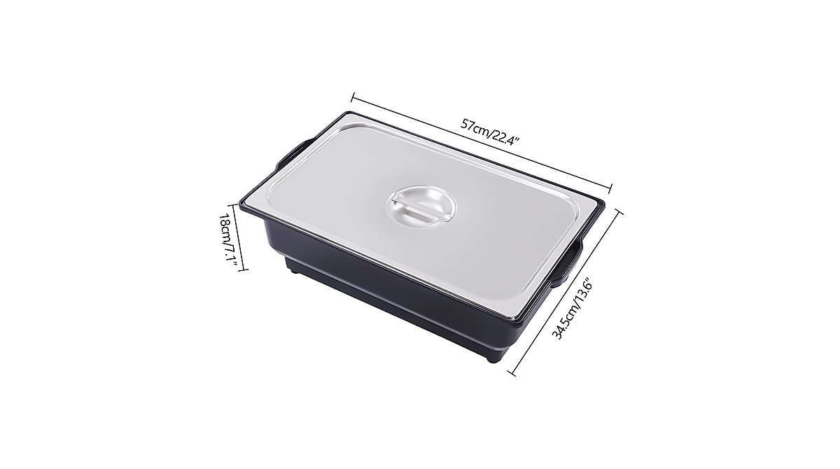 9 Qt Electric Chafing Dish - Food Warmer for Buffets