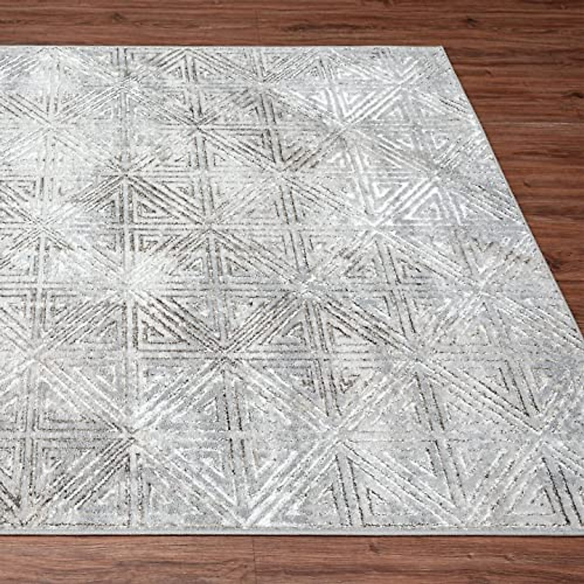 LUXE WEAVERS Florance Collection 86328 Vizon 8x10 Modern Geometric Area Rug