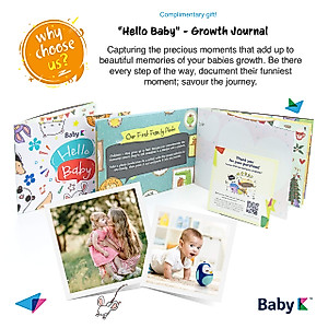 BABY K Penguin Weeble Wobble Toys (Blue) - Tummy Time Wobbler for Montessori Babies - Musical Roly Poly Toy - Shakes, Rolls and Jingles - Developmental Toys for Newborn Infants 3-6, 7-9, 12-18 Months