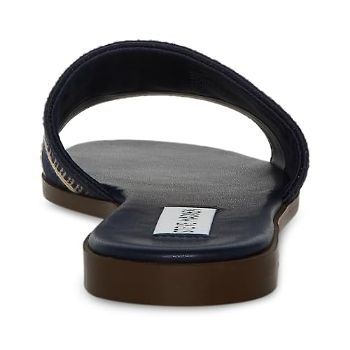 Steve Madden Women's Knox Sandal, Navy Multi, 9