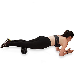 A2Z Fitness 3-Speed Vibrating Foam Roller - High Intensity Vibration for Deep Tissue Trigger Point Sports Massage and Muscle Recovery - Comes with 1 Year Warranty and Free Carry-On Bag