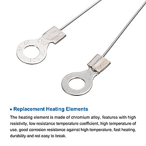 MECCANIXITY 5 Pack 0.02x14 Inch Sealer Repair Kits Heat Seal Strips Replacement Elements and PTFE Tapes for Hand Sealers