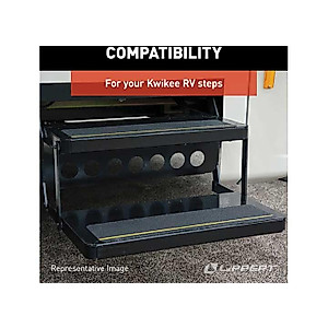 Lippert Components - 909506003 379600 Lippert 379600 Kwikee Glow-In-The-Dark Step Tread