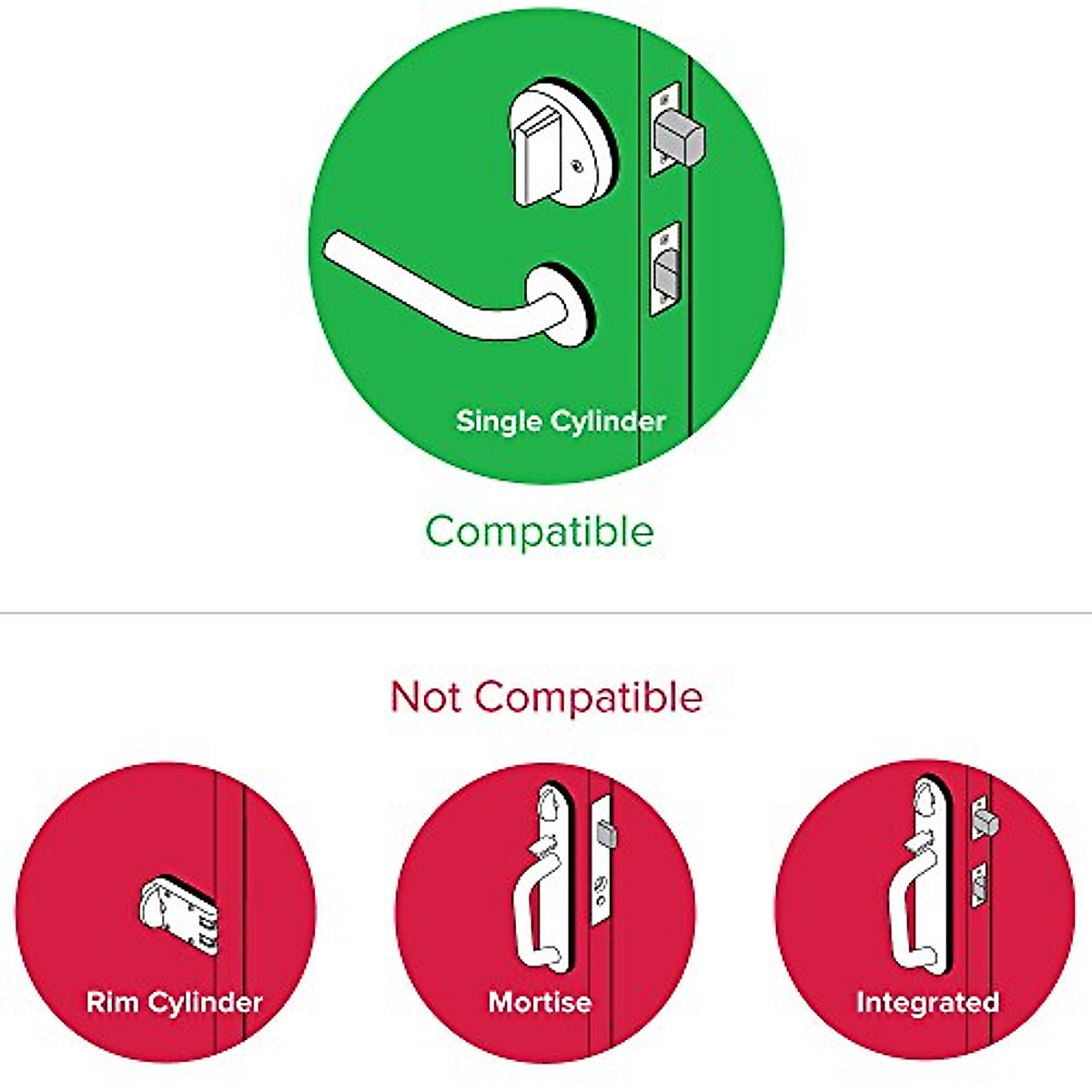 August Home 1st Generation Smart Lock - Silver