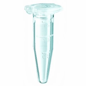 Eppendorf 022431021 Polypropylene DNA LoBind Microcentrifuge Tube, PCR Clean, 1.5mL Capacity (Pack of 250)