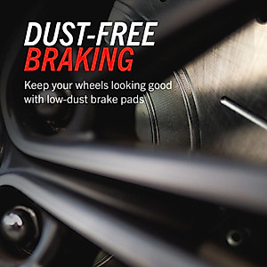 Power Stop K5953 Rear Z23 Carbon Fiber Brake Pads with Drilled & Slotted Brake Rotors Kit