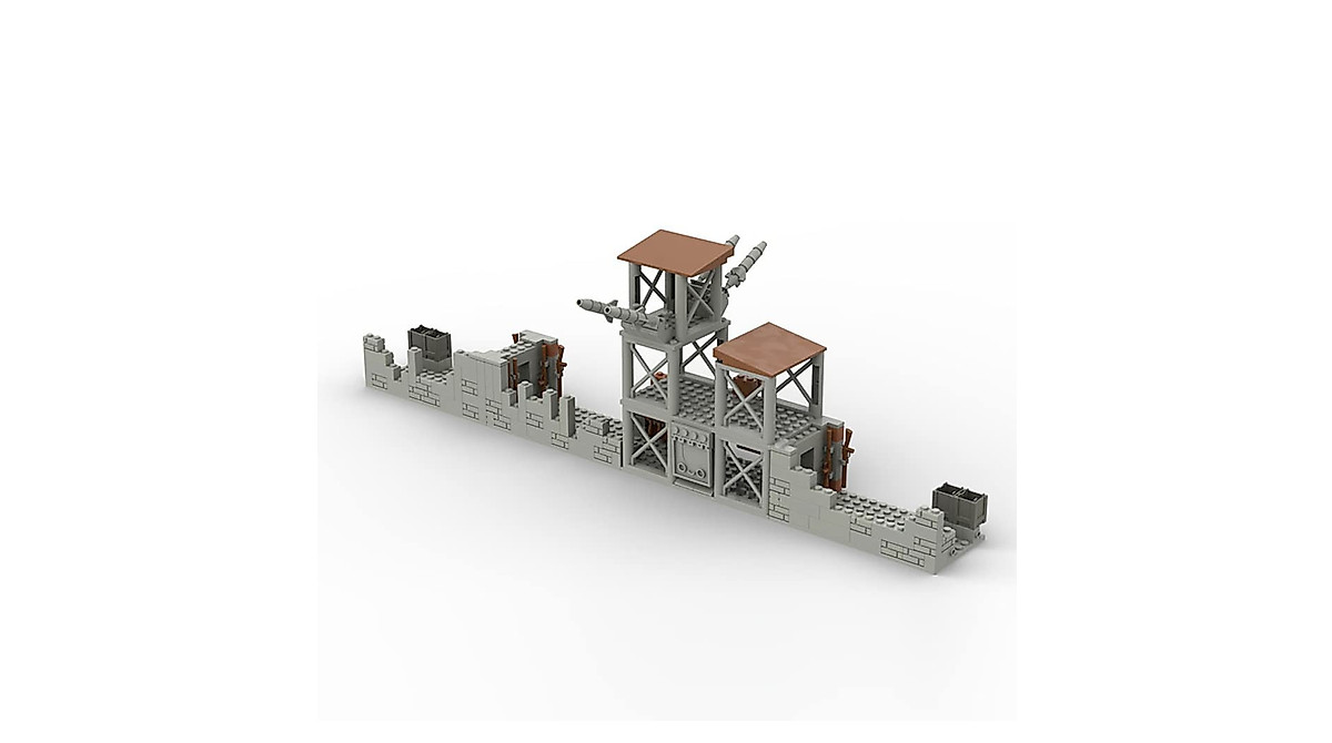 YEIBOBO DIY Military Building Bricks Set for Kids