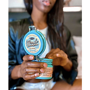 Miracle Butter Cream - 8oz. Skin/Hair Moisturizer, Quick Absorbing, Raw Vegan, Cold Pressed, Comes in 16 Scents, For Dry Skin and Eczema, Anti-Aging Formula