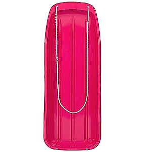 Best Choice Products 48in Kids Plastic Toboggan Snow Sled w/Pull Rope