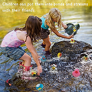 XY-WQ 50 Pack Rubber Duck for Jeeps Ducking - 2.3 Inch Bulk Floater Duck for Kids - Baby Bath Toy Assortment - Party Favors, Birthdays, Bath Time, and More (50 Varieties)