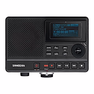 Sangean DAR-101 Professional Grade Digital MP3 Recorder (Black)