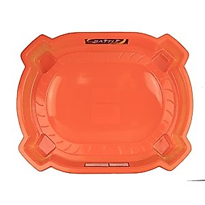 17Tek Stadium Battle Arena Training Ground for Beyblade Battling Games (Yellow 2)