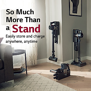 LG CordZero Cordless Stick Vacuum Cleaner, 2 Batteries [10 Year Motor Warranty] Powerful Cleaning for Carpet, Floor, Hardwood, Pet Hair, Furniture, Dust, Lightweight, High-Capacity Dust Bin, A927
