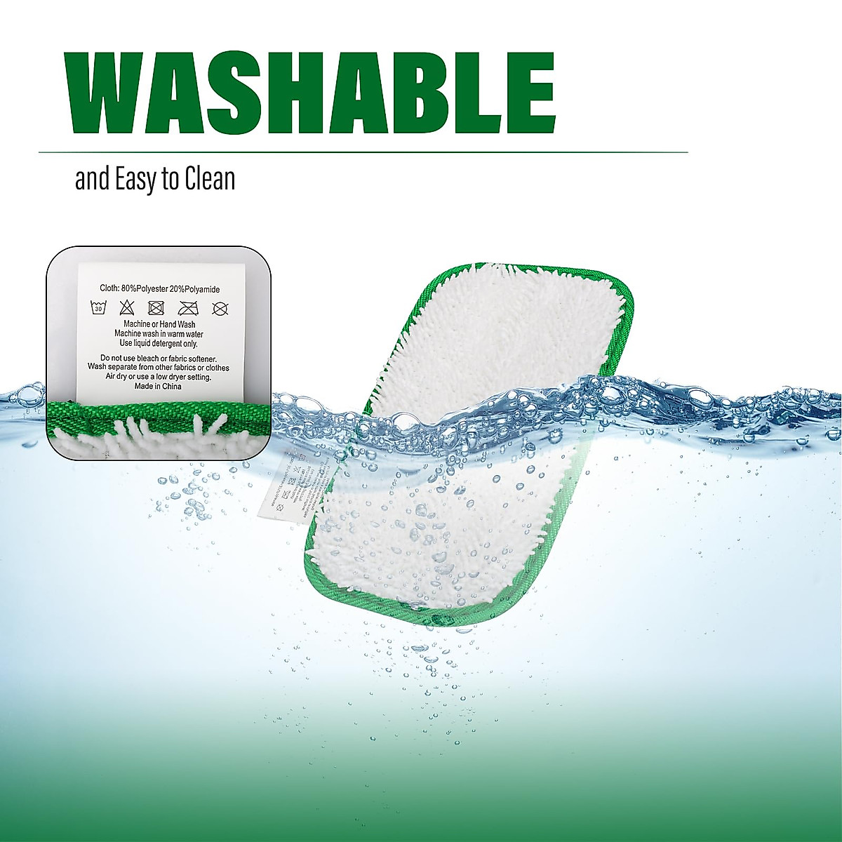 Sonic Duo Pads Compatible with Shark, Fit for Shark Sonic Duo Hard Floor Cleaner Refill - 2 Pack