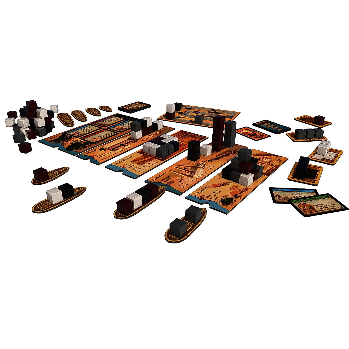 Imhotep Builder of Egypt | Family Board Game by Kosmos | 2-4 Players | Ages 10+ | Toy of The Year Finalist | Parents Choice Gold Award Winner | Toy Insider Top Holiday Toy | Spiel Des Jahres-Nominated
