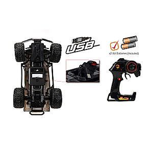 Jurassic World 1:12 Jeep Gladiator RC Radio Control Car, Toys for Kids and Adults