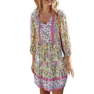 Womens Formal Dresses for Wedding Guest Womens Party Dresses Cocktail Women Spanish Dress Work Office Business Vestidos de Mujer rojos Cortos midi Pencil Dress Boho Dress for Women Knit Pullover