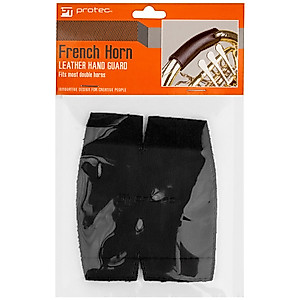 Protec French Horn Hand Guard, Larger, Model L227,Black