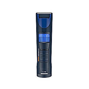 ConairMAN Cordless Beard & Mustache Trimmer for Men, 39 Total Settings with Hair Collector