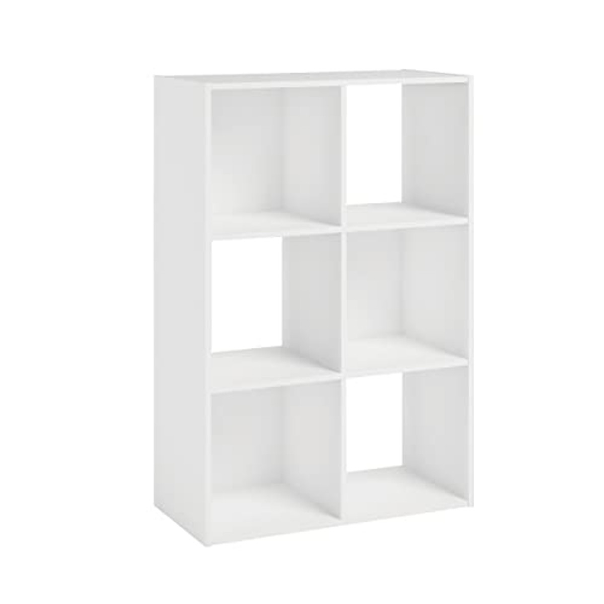 Sauder 6-Cube - 1/2" Construction, White Finish