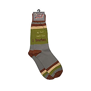 My Feet Smell Like Bourbon Men's Socks