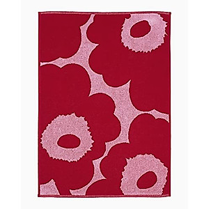 MARIMEKKO - Unikko Terry Cotton Hand Towel (Red Poppy)