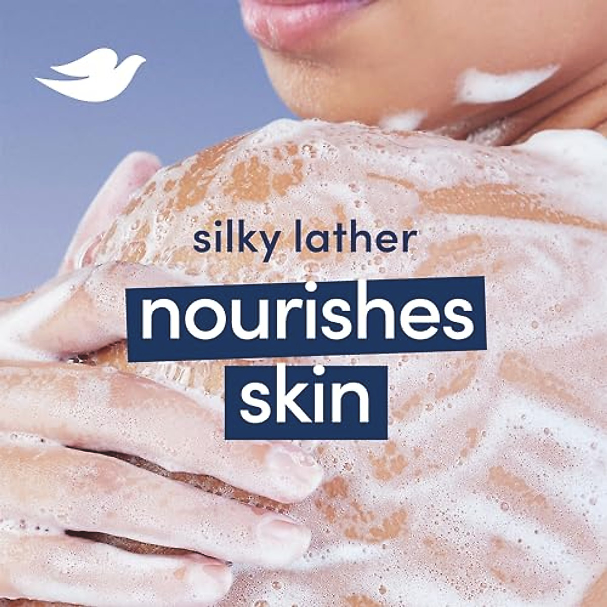 Dove Beauty Bar Soap Original 4 Count for Soft, Smooth Skin, with 1/4 Moisturizing Cream 3.75 oz