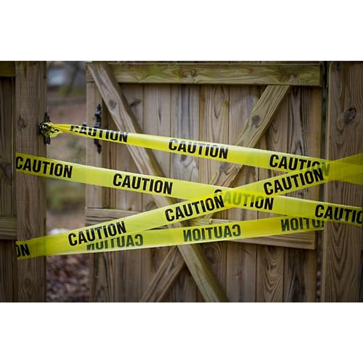 Premium Yellow Caution Tape 3 inch x 1000 feet, Bright Yellow w/Bold Black Text, 3" Wide for Maximum Readability, Strongest & Thickest Tape for Danger/Hazardous Areas